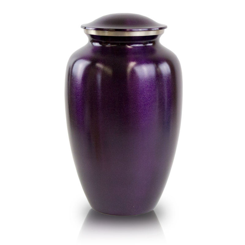 Luxurious Violet Urn – North American Urns and Memorials