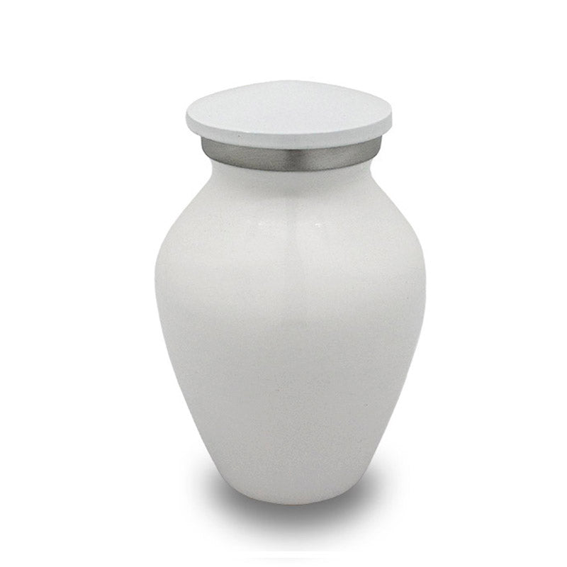 Ice White Cremation Keepsake Urn – North American Urns and Memorials